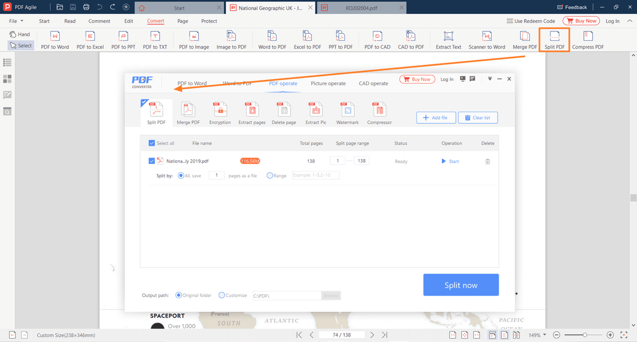 Split Pages | PDF Agile Guide