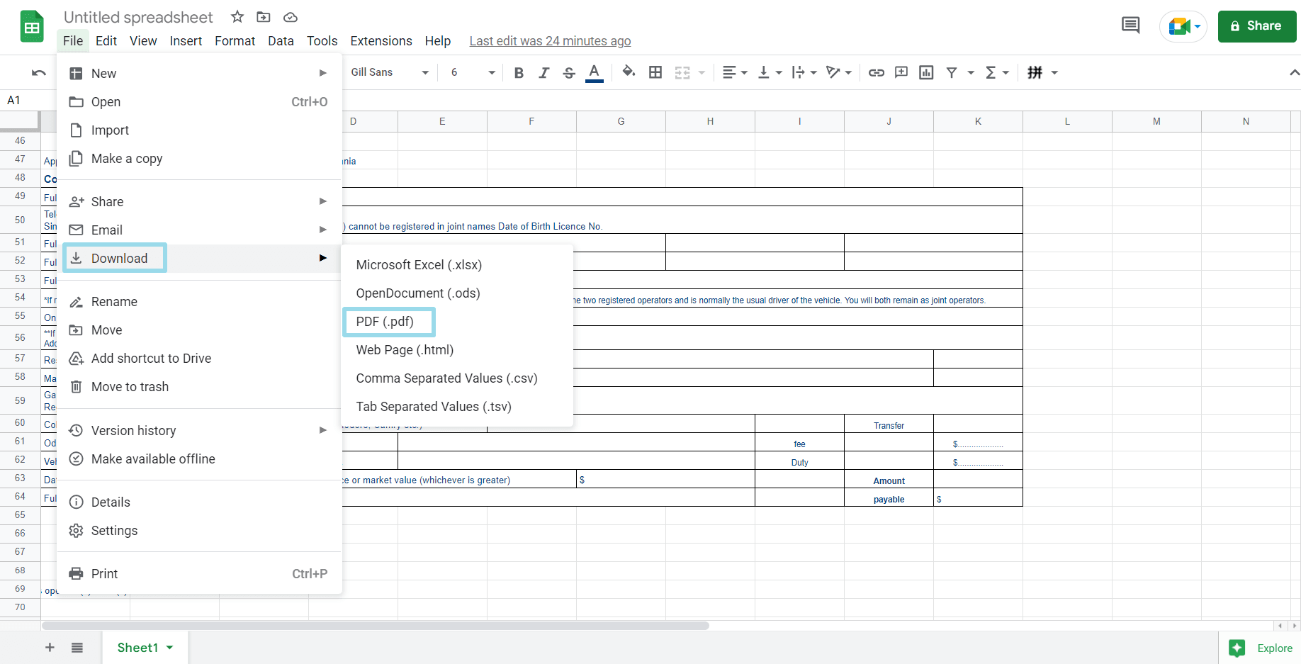 How To Convert Google Sheets To PDF 2 Simple Ways PDF Agile